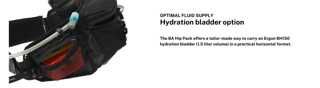 Ergon BA Hip Pack | The Bike Settlement
