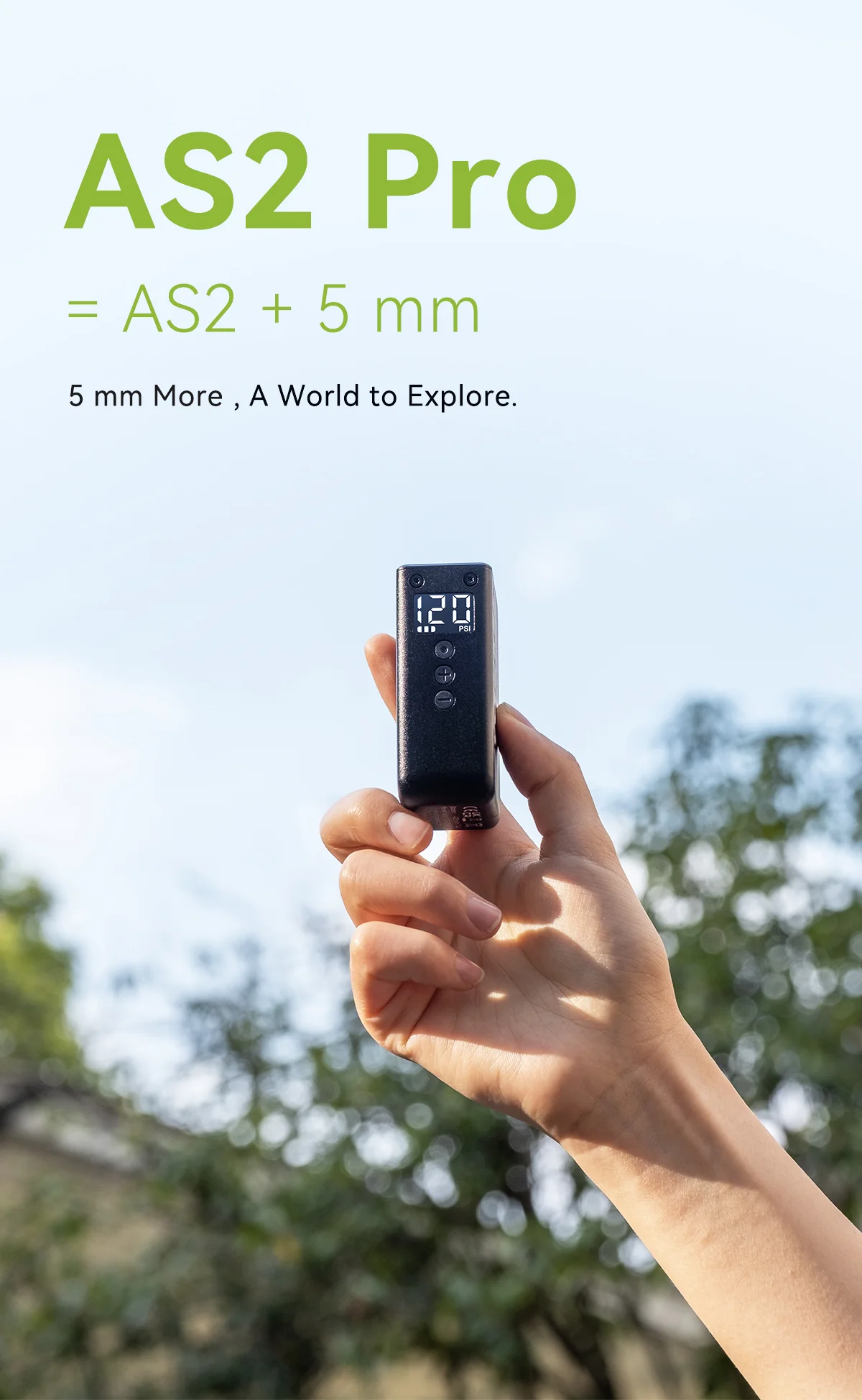 Cycplus CUBE Mini Inflator AS2 PRO | The Bike Settlement