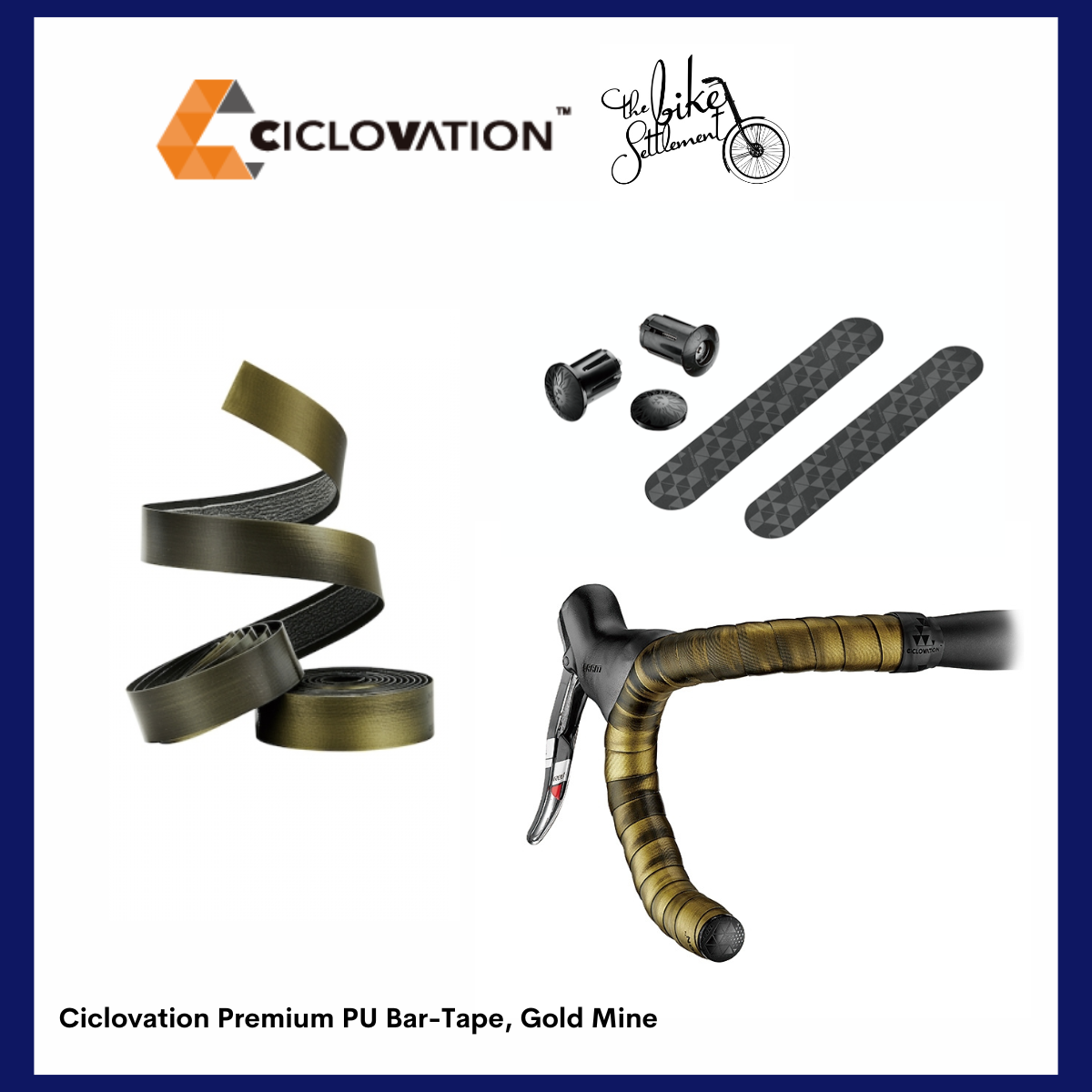 Ciclovation Premier Bar Tape - Halo Touch | The Bike Settlement